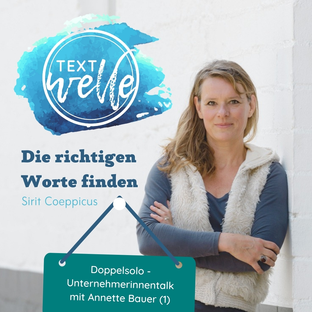Unternehmerinnentalk "DoppelSolo" mit Annette Bauer - Textwelle, die ...